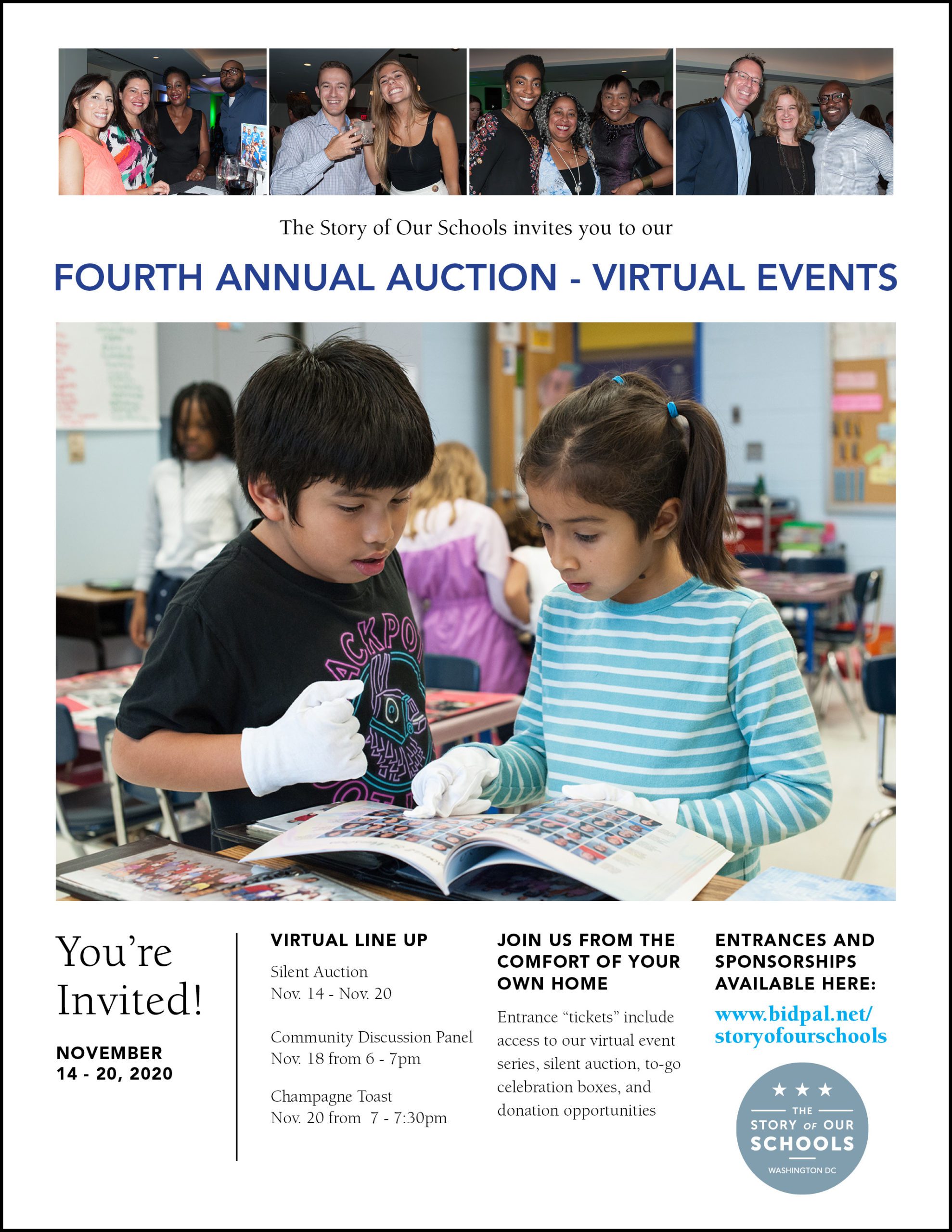 Fourth Annual [Virtual] Auction - The Story of Our Schools